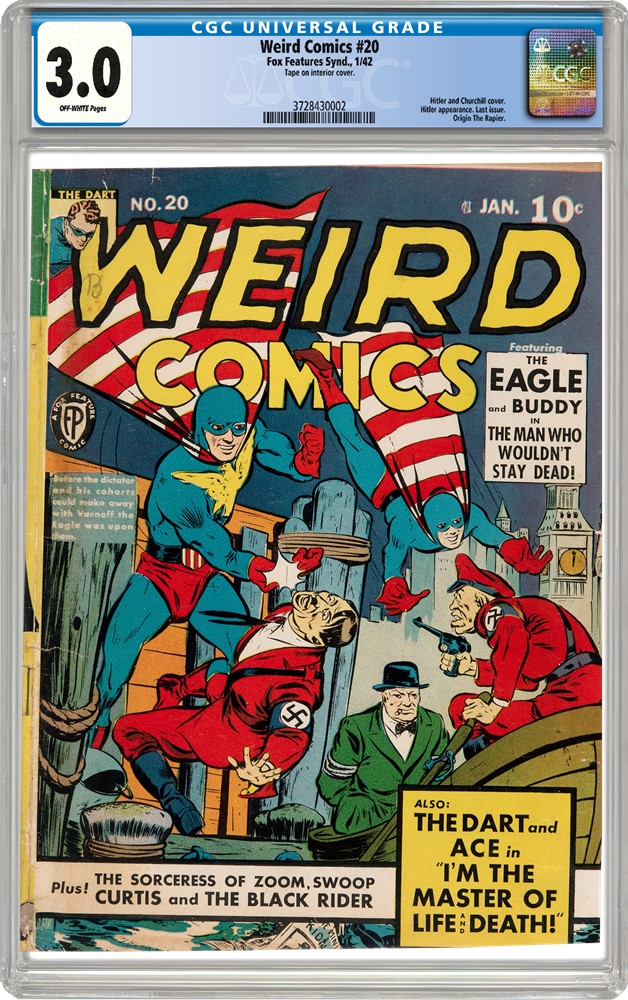 CGC-certified Golden Age Fox Comics Impress in Heritage Sale | CGC