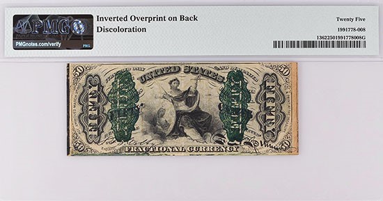 Error Note Chronicles: Inverted Overprint Errors | PMG