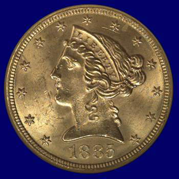 NGC: 1885-S Coronet Half Eagle | NGC