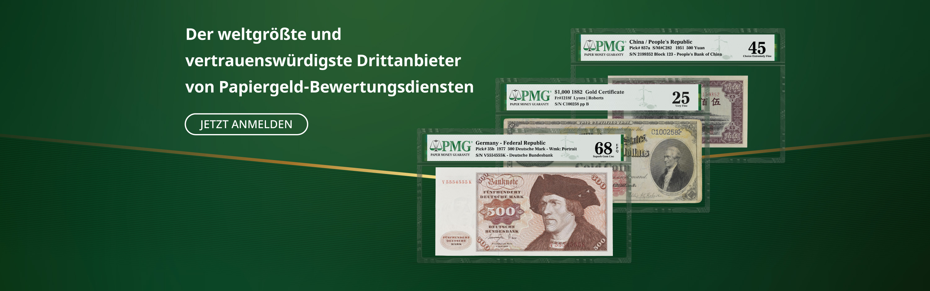 Paper Money Grading - Paper Money Guaranty | PMG