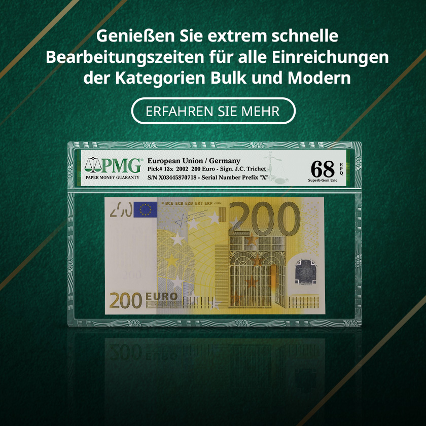 Paper Money Grading - Paper Money Guaranty | PMG