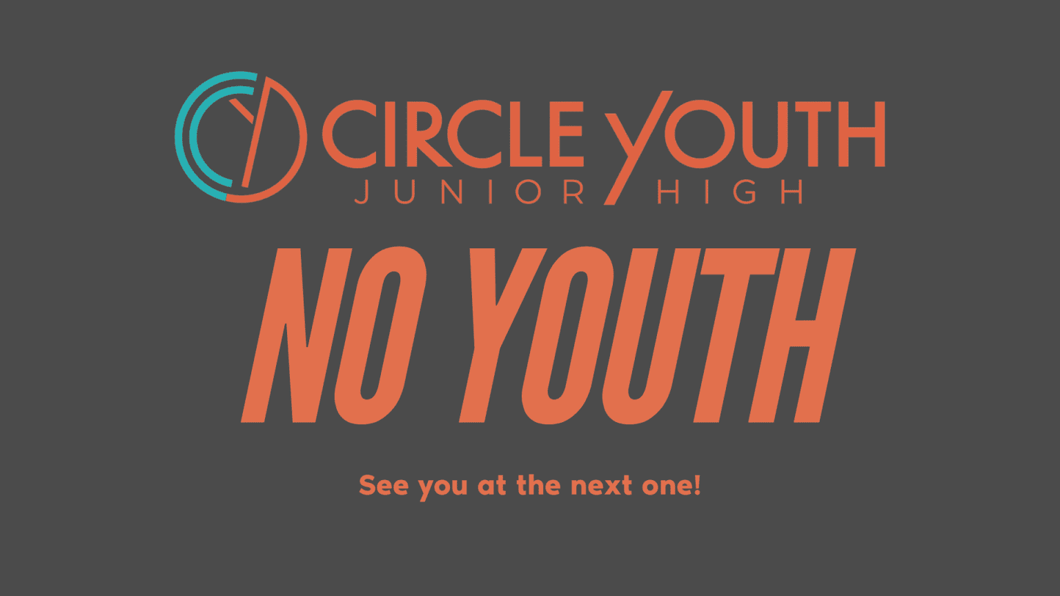 NO YOUTH Junior High - February 17 - Circle Drive Alliance Church