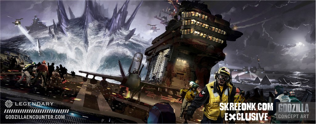 Comic-Con 2013: GODZILLA Poster and Concept Art | Film Pulse