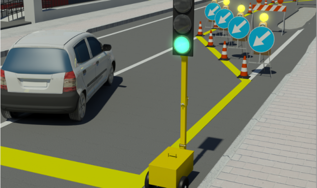 Cantiere stradale: delimitazione, durata e senso unico alternato