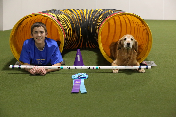 15-Year-Old Junior Handler David Frasca Proves Dog Sports Are Fun