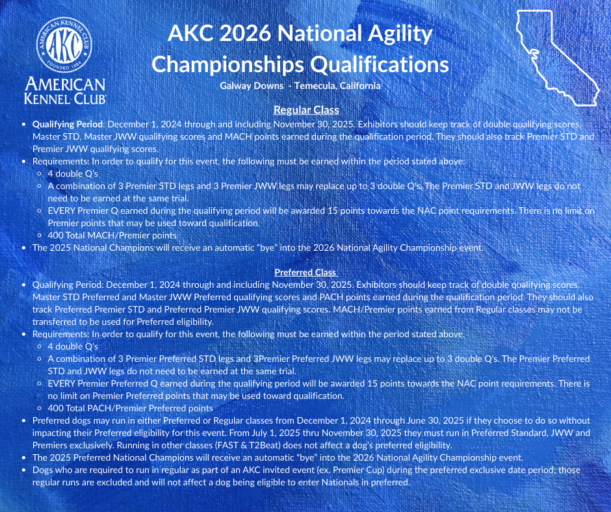 AKC National Agility Championship – American Kennel Club