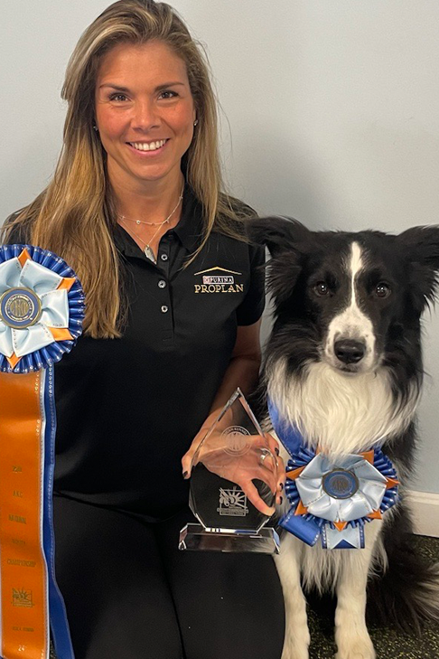 Amber McCune and Her Border Collies Head to the AKC NAC