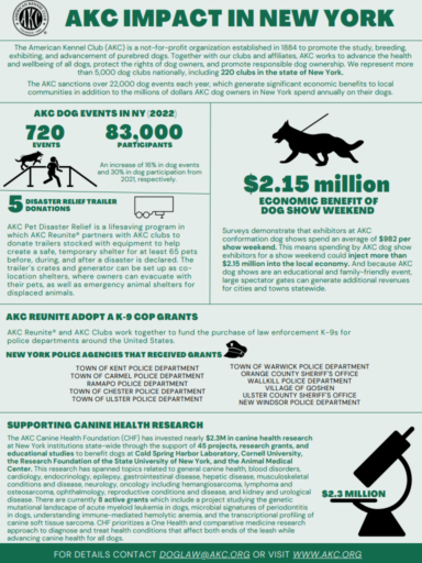 AKC GR Releases Updated Impact By State Reports – American Kennel Club