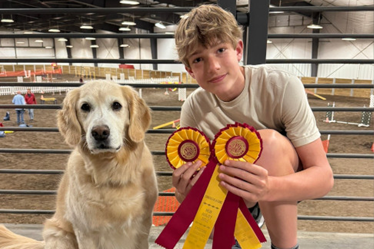 Junior Andrew Konior Competes at AKC Agility League Championship