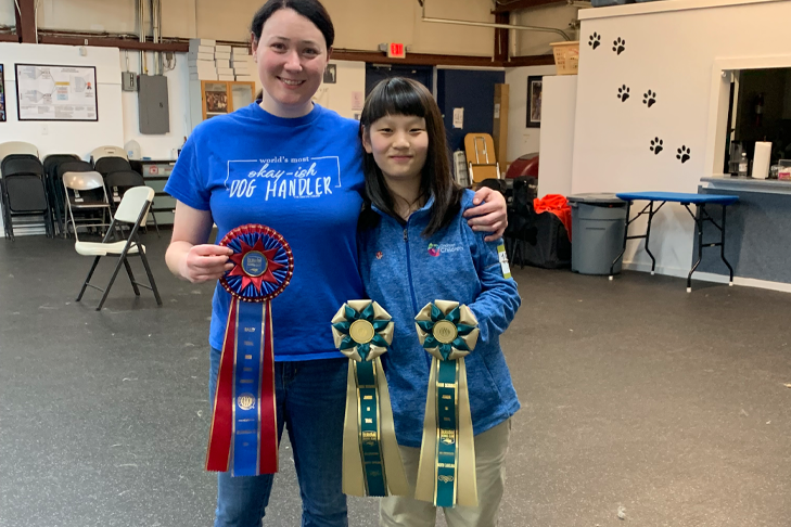 Meet Apex, North Carolina Junior Handler Sophia Feid