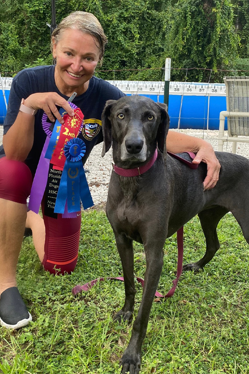Meet Kathryn Murphy and 'Layla,' Dock Diving Veterans