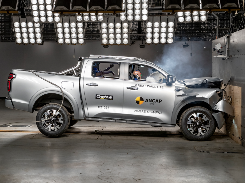 GWM Ute (Oct 2021 – onwards) Crash Test Results | ANCAP