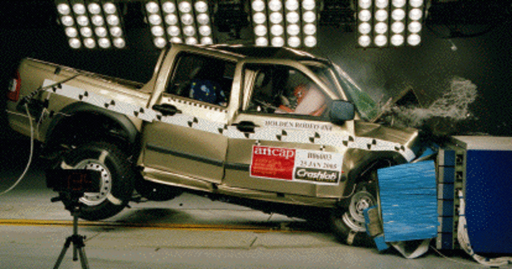 Holden Colorado (Mar 2008 – Dec 2012) Crash Test Results | ANCAP