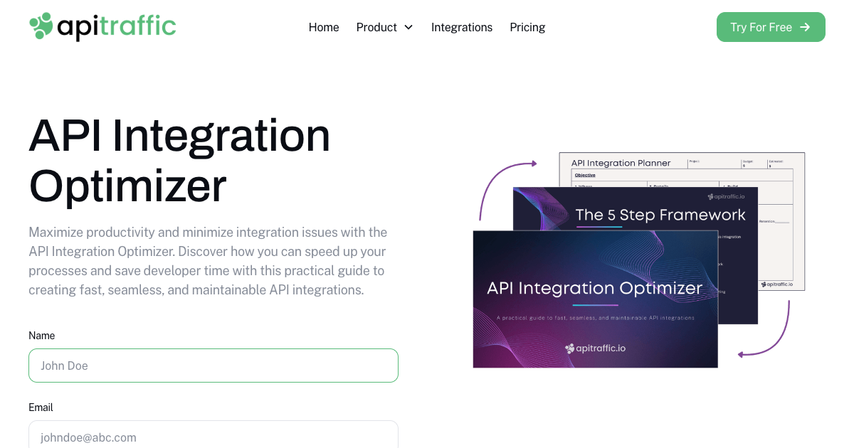 API Integration Optimizer - Streamline API Integrations | ApiTraffic