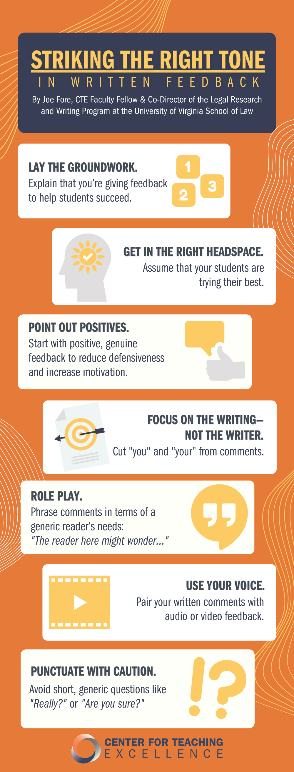 Striking the Right Tone in Written Feedback — UVA Teaching Hub