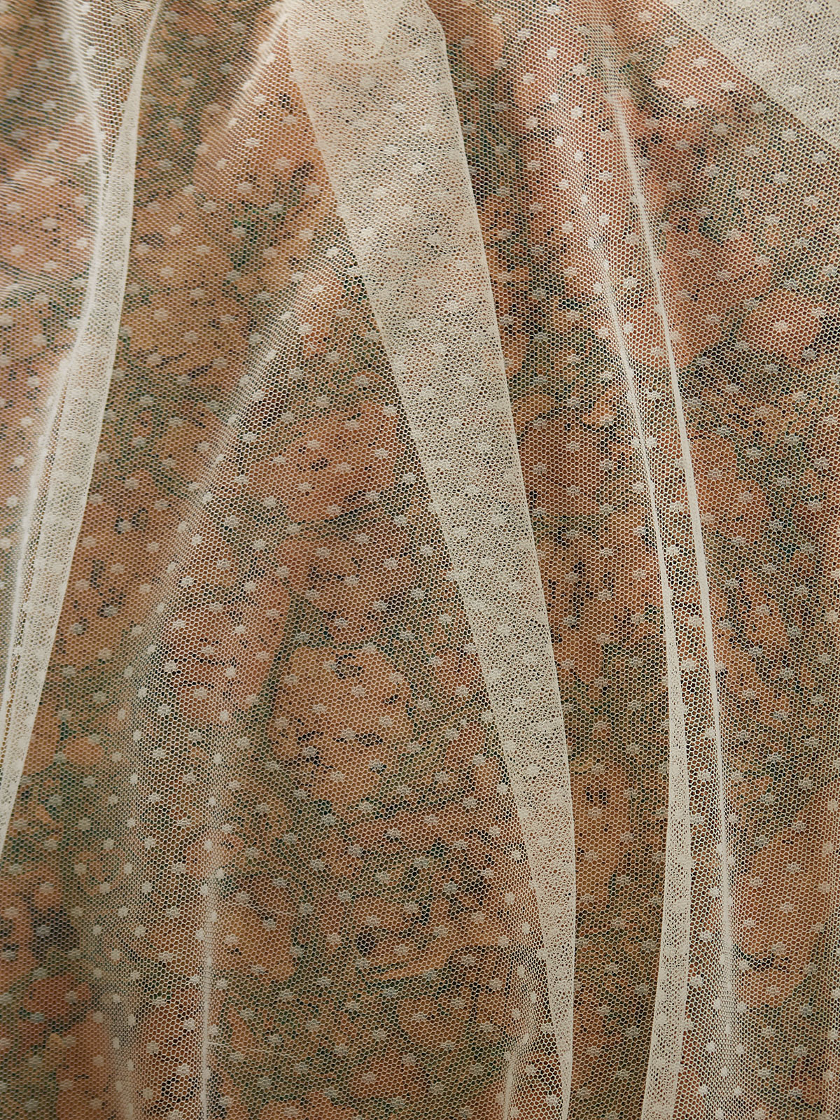 Cotton Dot Net Fabric By The Yard Artist s Studio Collection Fabric