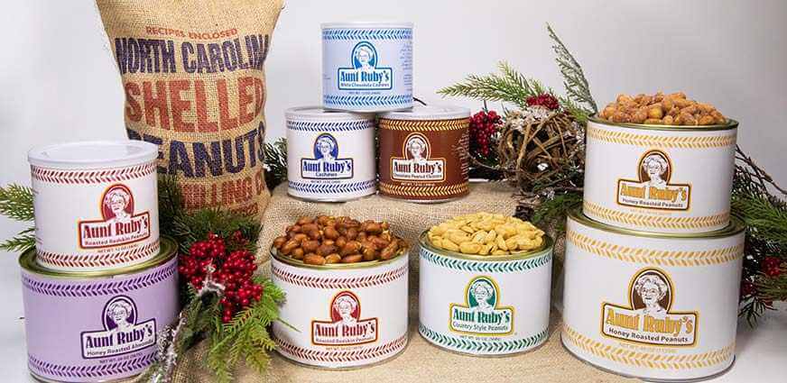 Peanuts: Gourmet Peanuts | North Carolina Peanuts | Aunt Ruby's Peanuts