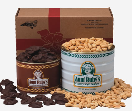 Peanuts: Gourmet Peanuts | North Carolina Peanuts | Aunt Ruby's Peanuts