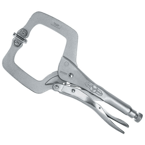 Irwin Vise-Grip 11 Locking C-Clamp with Swivel Pads - 11SP, Welding ...