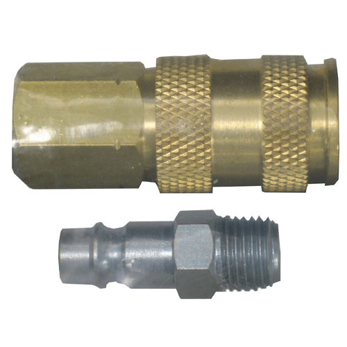 Milton V Style Hi-Flow Coupler and Plug Combo - S216, Air Couplers ...