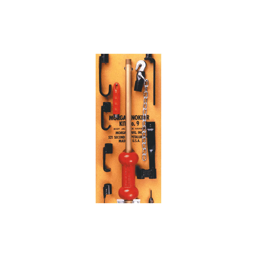 Morgan No. 9 Nokker Kit, Slide Hammers: Auto Body Toolmart
