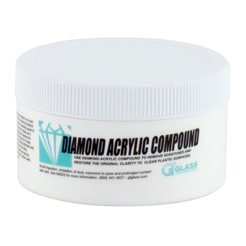 Glass Technology Diamond Clear Acrylic Polishing Compound - 1lb - ARAC ...