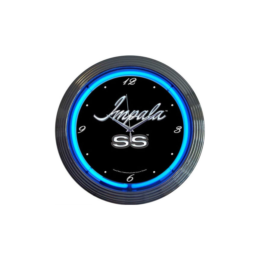 Neonetics GM Impala Neon Clock (Chevy), Neon Signs: Auto Body Toolmart