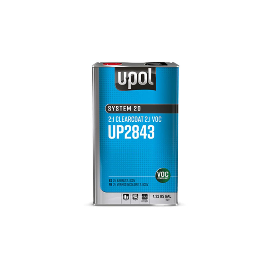 U-POL System 20 2:1 Clearcoat 2.1 VOC - UP2843
