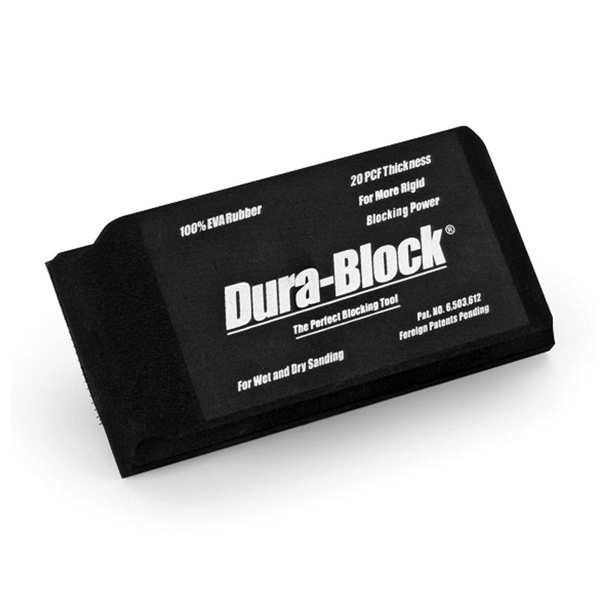 Dura-Block 5-1/2 x 2-5/8 Hook & Loop Sanding Block - AF4417, Sanding ...