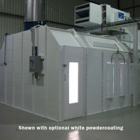 Col-Met Paint Booth - Front Flow/Cross Flow 8548, Automotive Booths ...