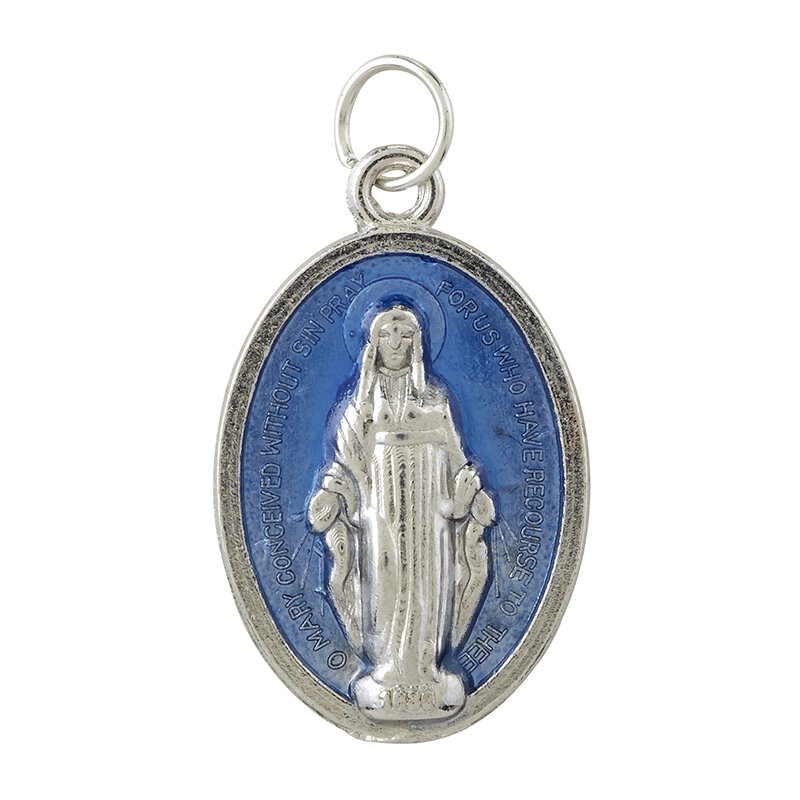 Blue Miraculous Medal - 50/pk