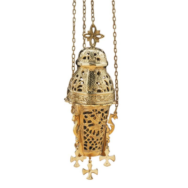 Ornate Hanging Censer, Church Supplies: Autom