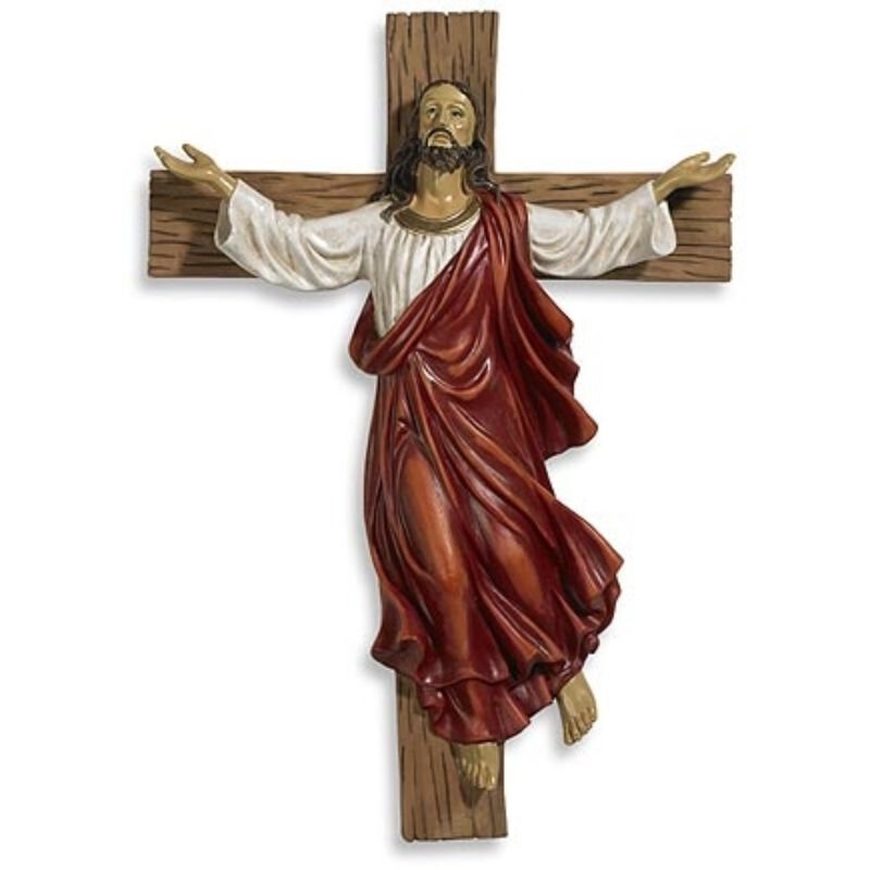 Risen Christ Wall Cross, Devotional Items: Autom