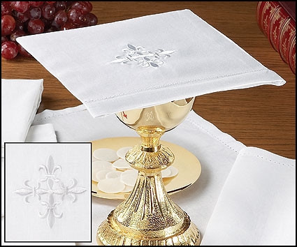 Mass Linens, Altar Cloths, Purificator, Corporal, Pall, Amice | Autom