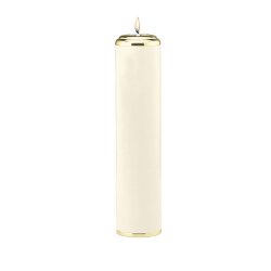 Will & Baumer® Tube Candle For Altar Candlestick, Church Supplies: Autom
