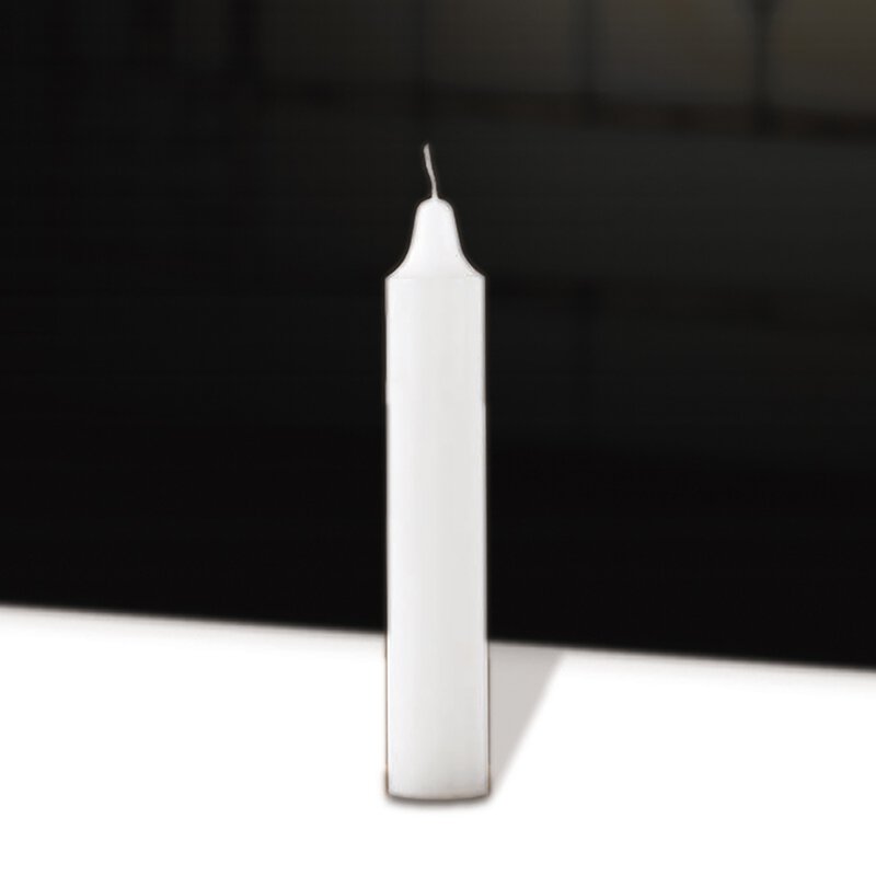 Stearine Candles - 1-1/2 x 9 - 6/bx, Church Supplies: Autom