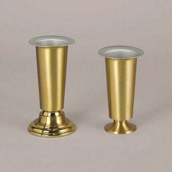 Church Furnishings, Flower Stand, Vases, Liners, Sudbury Brass | Autom