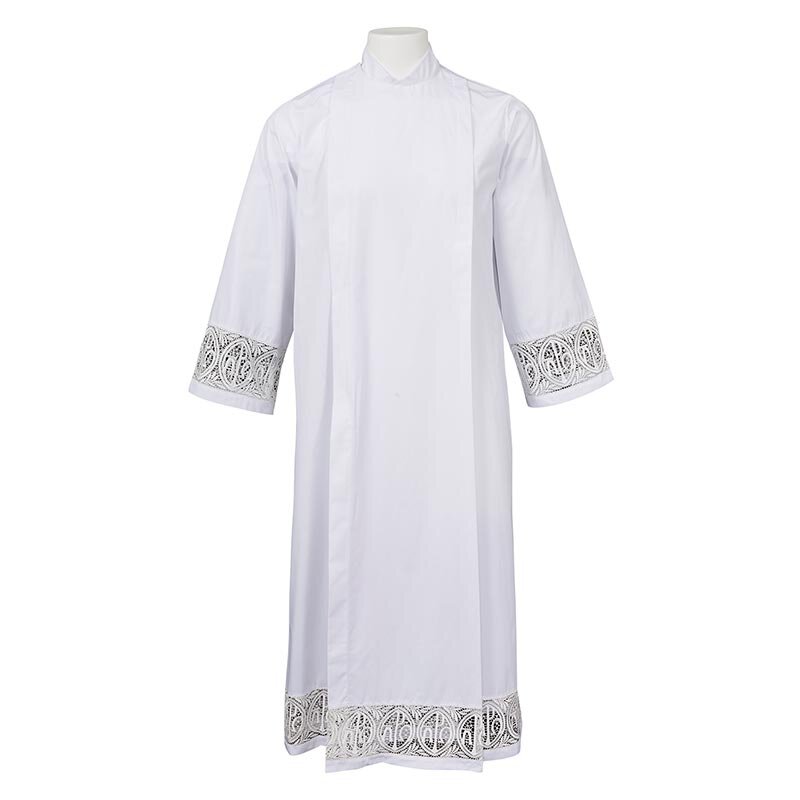 Alpha & Omega Altar Server Front Wrap Alb, Apparel: Autom