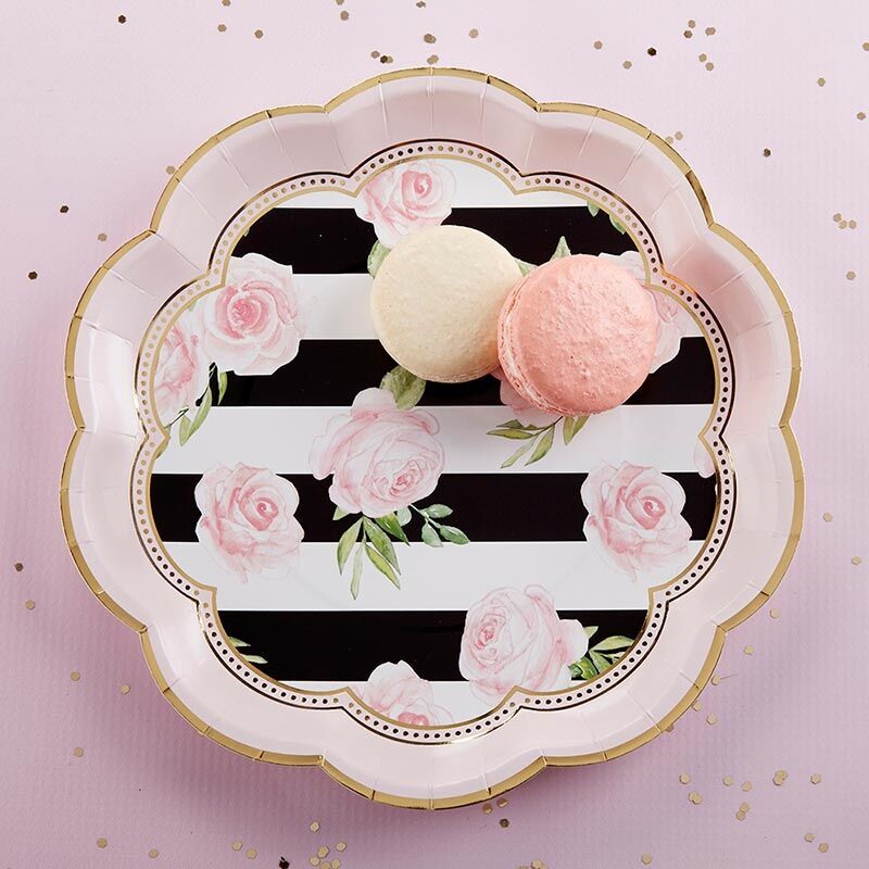 Paris Party Paper Plates