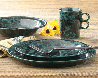 Buy Classic 4-Piece Dinnerware Set | Plates, Bowl and Mug