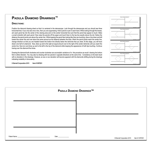 Cheiroscopic Tracing Forms & Star Projection Forms, : Bernell Corporation