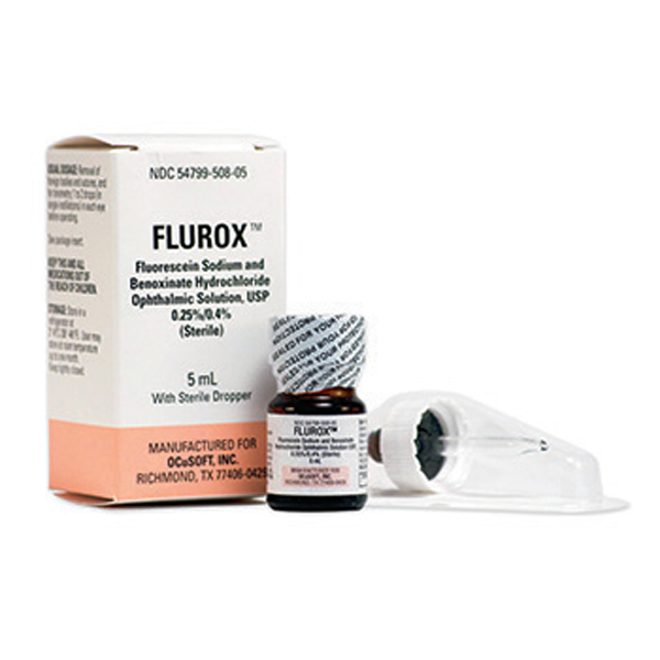Glaucoma - Fluorescein Sodium 0.25% & Benoxinate HCl 0.4% (5mL)