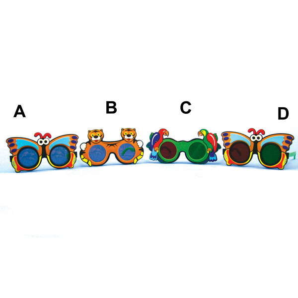 Glasses: R/G/Blue or Polarized