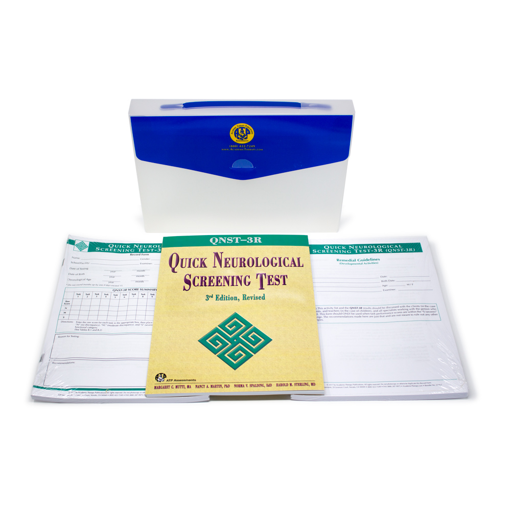 Quick Neurological Screening Test - 3R, Perceptual Skills: Bernell ...