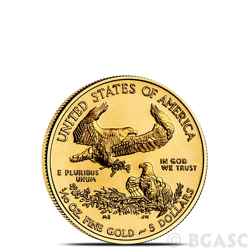 Buy 2014 1/10 oz Gold American Eagle $5 Coin Brilliant Uncirculated ...