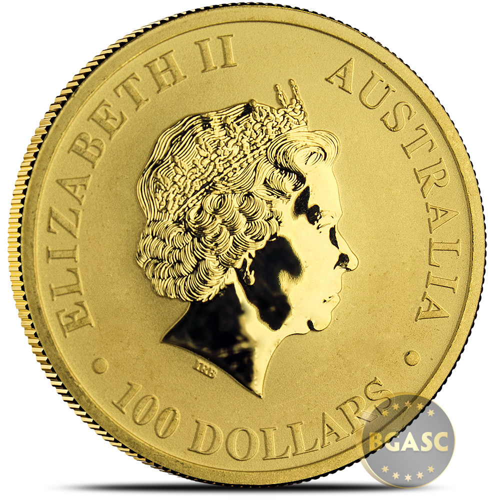 Buy Australia 1 oz Gold Kangaroo/Nugget .9999 Fine Brilliant Uncirculated Coin (Random Year ...