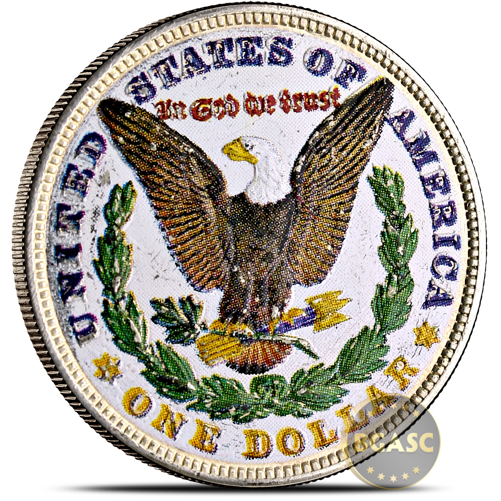 Buy 1921 Colorized / Printed Morgan Silver Dollar Collectible Coins ...
