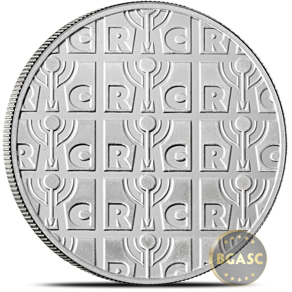 Buy 1 oz Silver Rounds Republic Metals RMC .999 Fine Silver Bullion - 1 ...