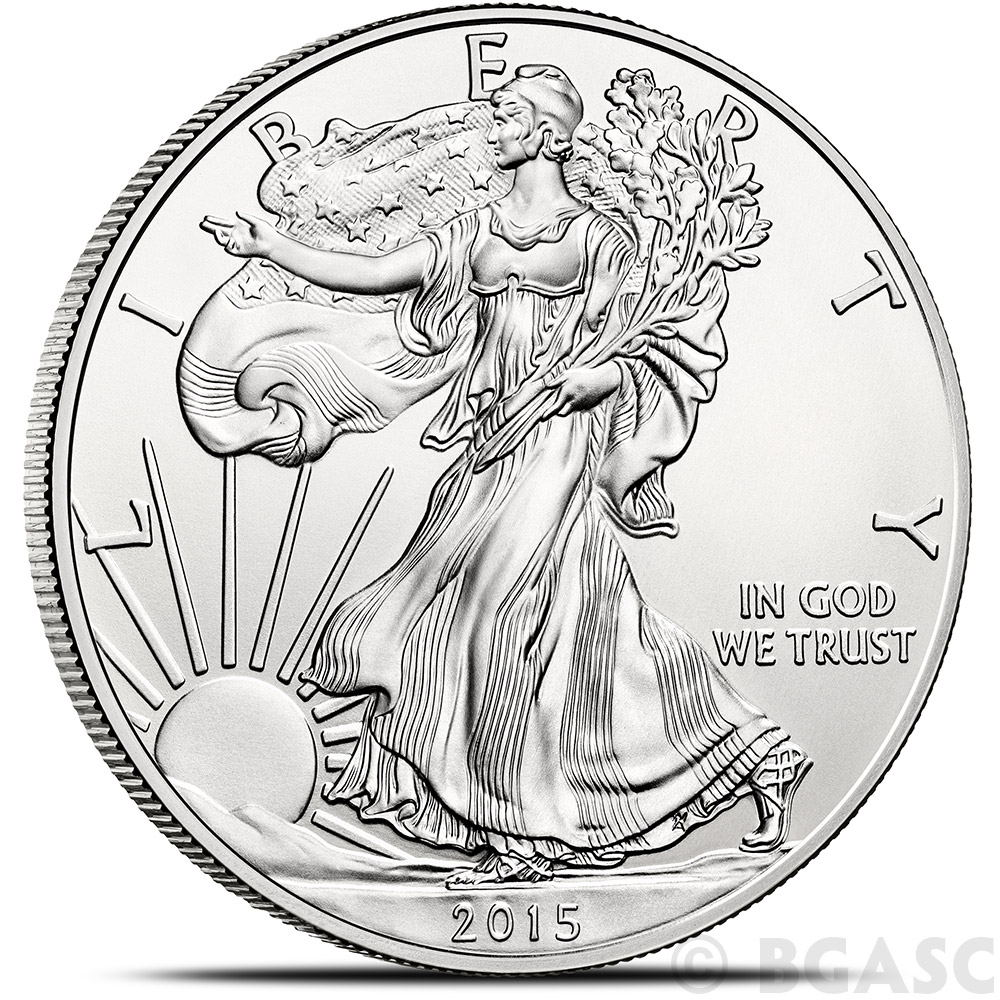 Buy 2015 1 oz American Silver Eagle Bullion Coin .999 Fine ...