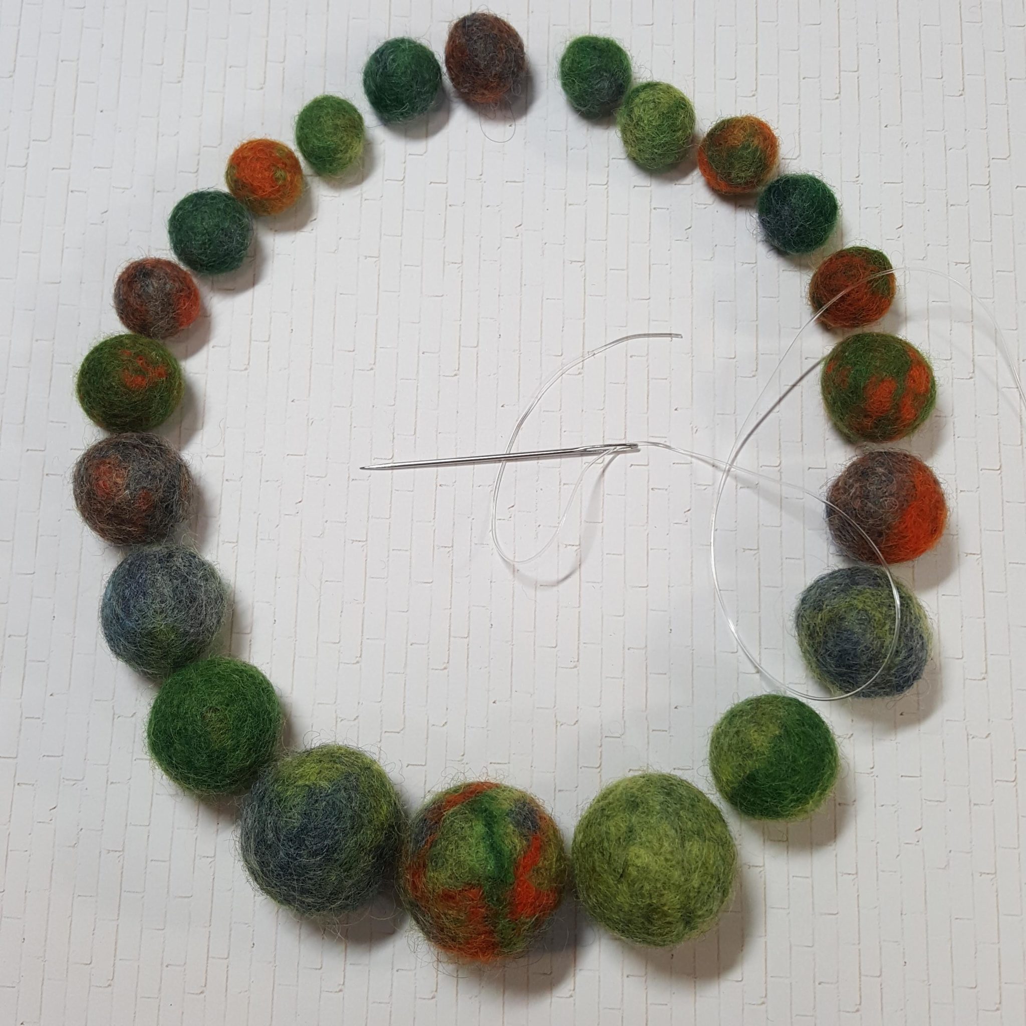 Felted Bead Necklace Video Lessons - Binding Tales